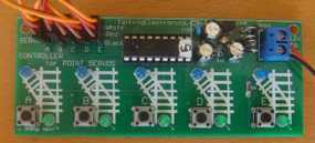 Point Controller for 5 Servos | ElecHelp